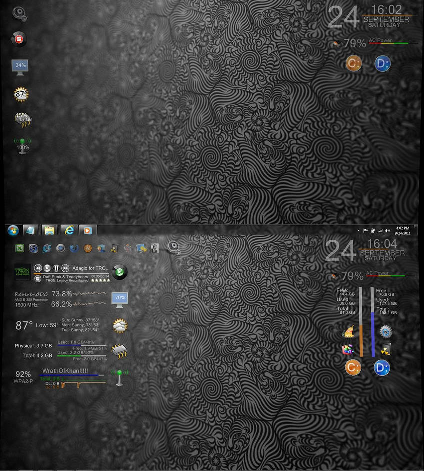 Rainmeter: HiddenIcons by ReverendDC on DeviantArt