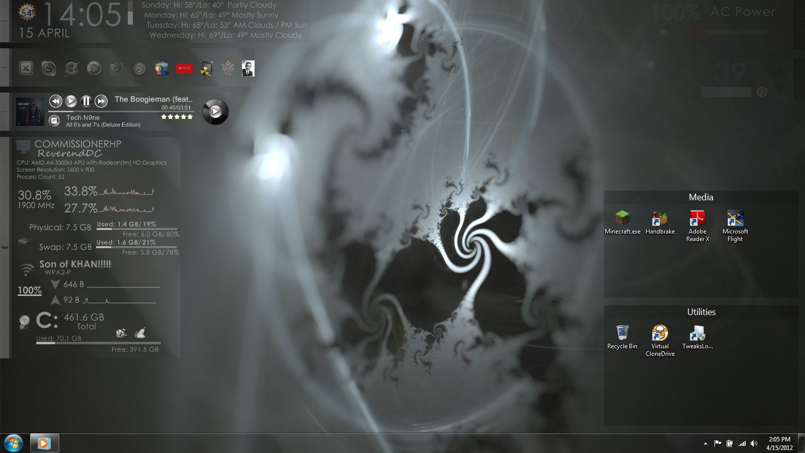 Suites on Rainmeter - DeviantArt