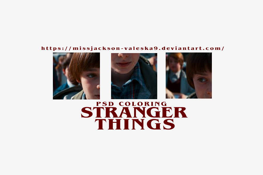 Stranger Things - PSD COLORING by MissJackson-valeska9 on DeviantArt