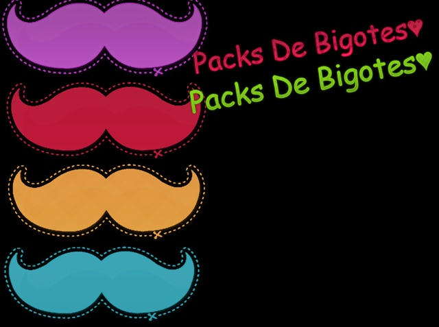 Packs De Bigotes by CamilitaSelenator on DeviantArt