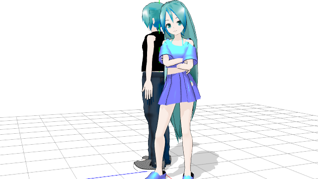 [MMD] wind miku by Naxxya on DeviantArt