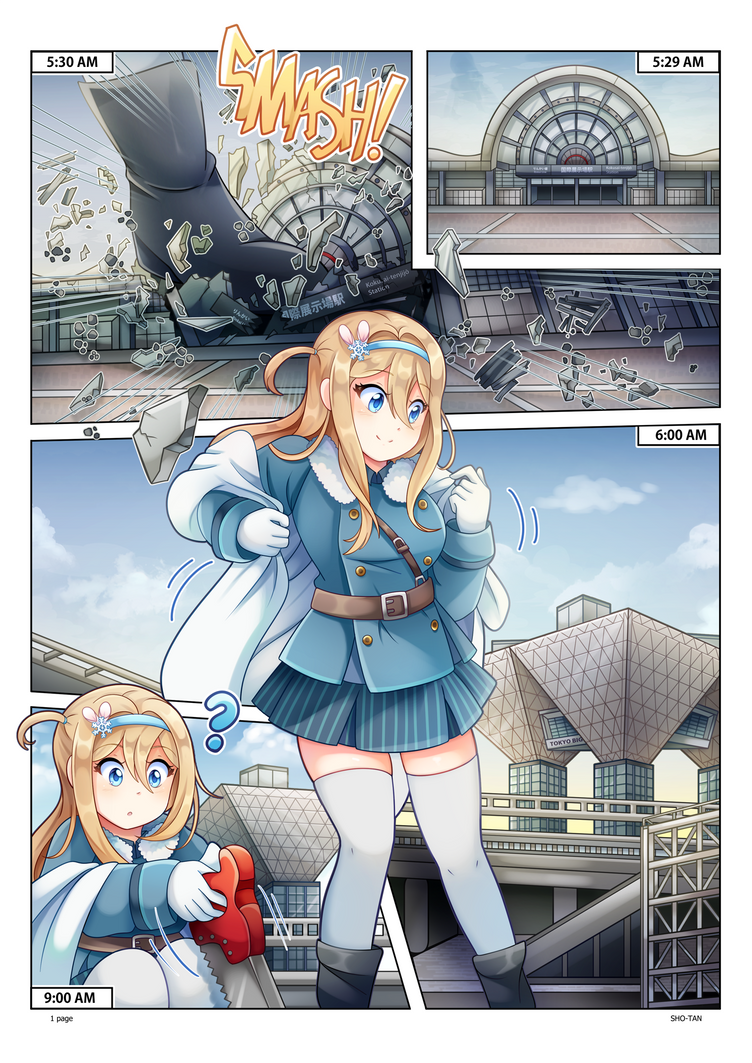Tokyo Big Sight: 2-Page Manga by Sho-tan-ART on DeviantArt