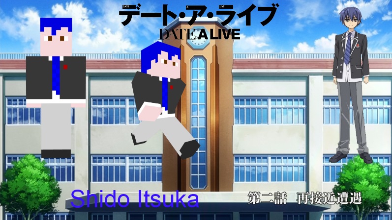 Shido Itsuka Minecraft Skin by Cupcakes-the-Stalker on DeviantArt