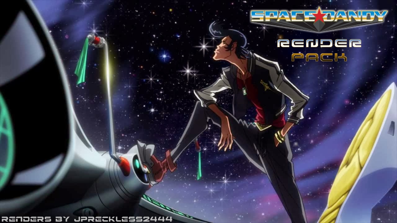 Toonami - Space Dandy Render Pack by JPReckless2444 on DeviantArt