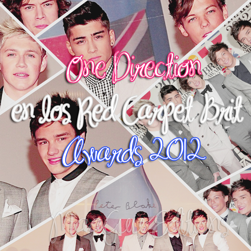 One Direction en los Red Carpet Brit Awards 2012 by CUGPPYPDesings on ...