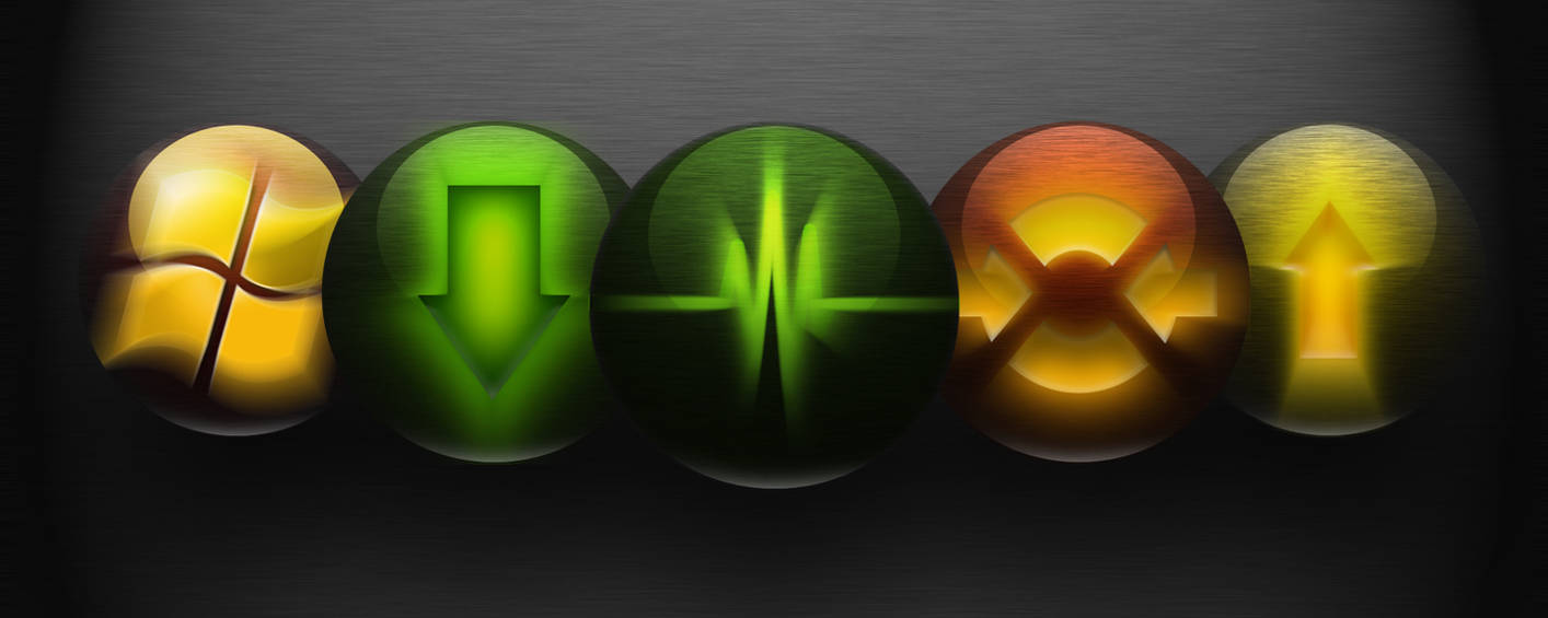 Glowing App Icons by Synt0xx on DeviantArt