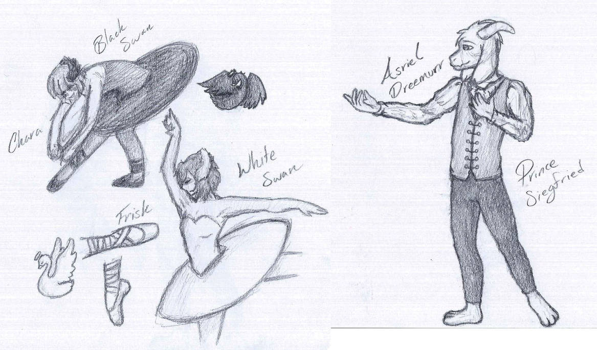 A New AU Undertale, Swan Lake Ballet by 1StarTwinkle on DeviantArt