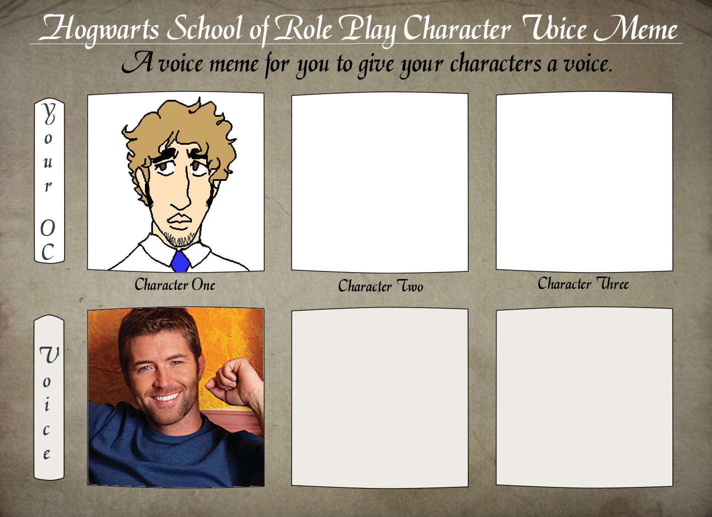 Character Voice Meme by BunchOhWeirdos on DeviantArt