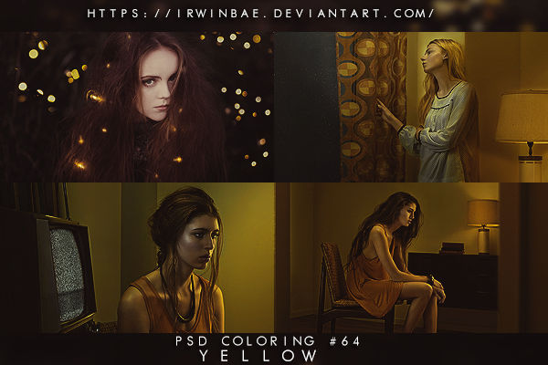 PSD COLORING #64 [YELLOW] by irwinbae on DeviantArt