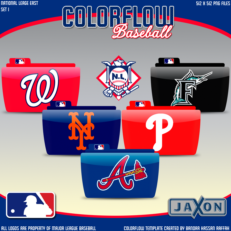 Colorflow Baseball Icons by JayJaxon on DeviantArt