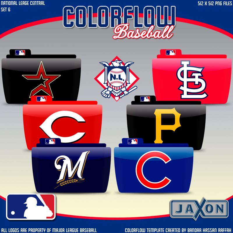Colorflow Baseball Icons Set 6 by JayJaxon on DeviantArt