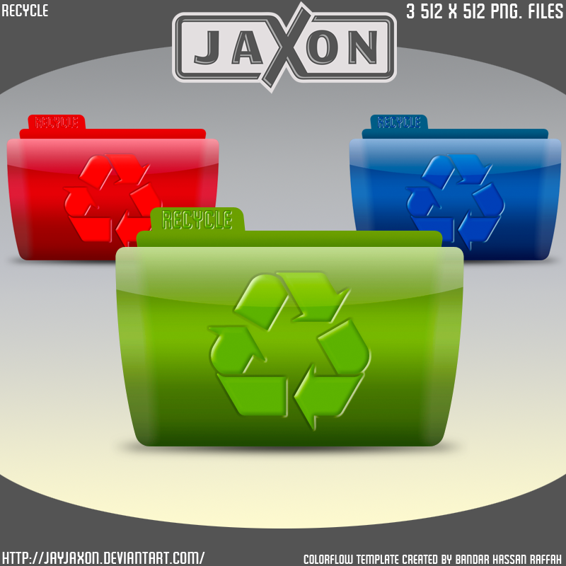 Colorflow Recycle Icons by JayJaxon on DeviantArt