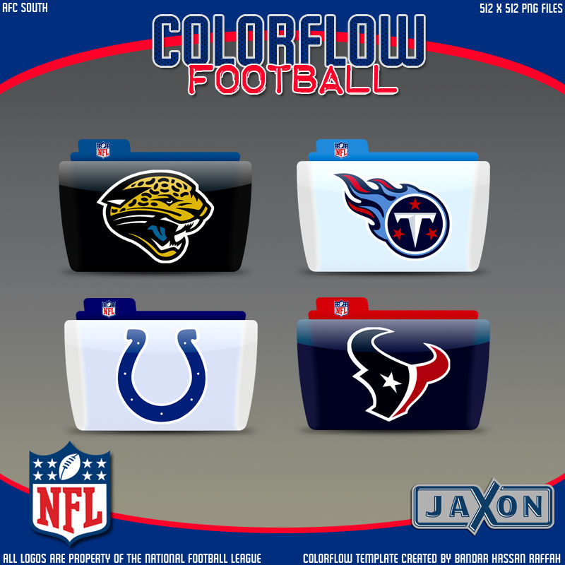 Colorflow Football Set 7 by JayJaxon on DeviantArt