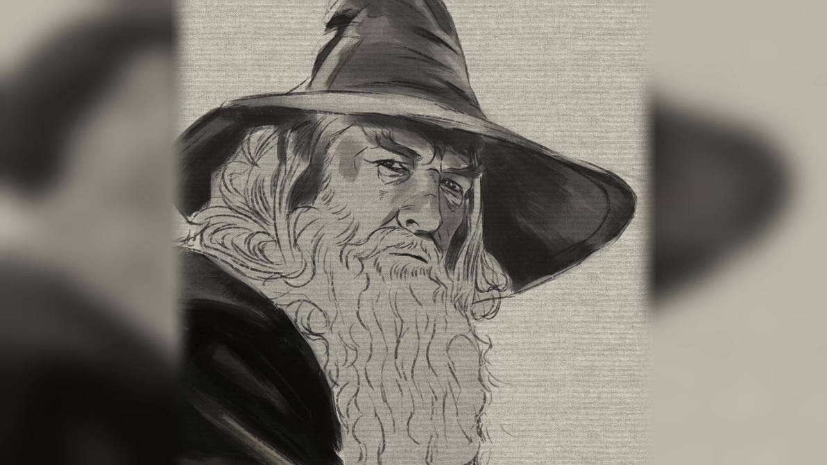 Speedpaint - Gandalf by Nisphar on DeviantArt