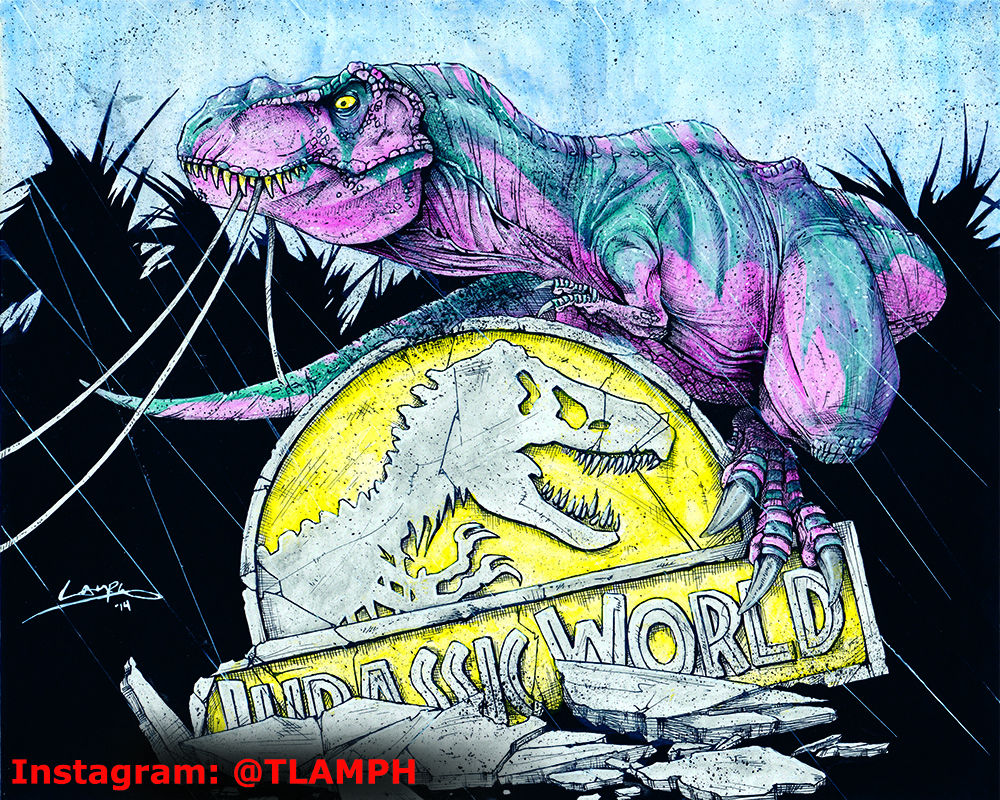 Jurassic World by lampherz on DeviantArt