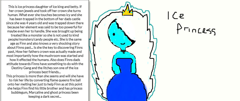 Adventure time Ice princess by minniemee1234 on DeviantArt