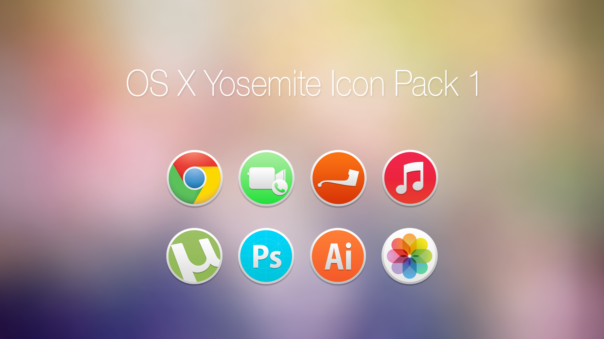 OS X Yosemite Icon Pack 1 by OneOfAyyKind by oneofayykind on DeviantArt