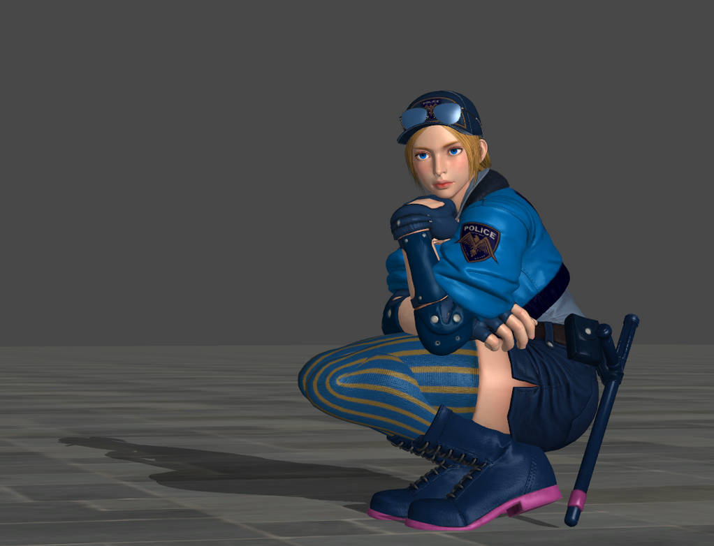 Street Fighter V - Lucia pose animations by Quake332 on DeviantArt