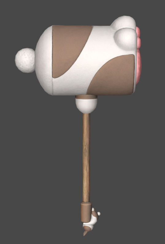 Lost Ark - Rabbit foot hammer by Quake332 on DeviantArt