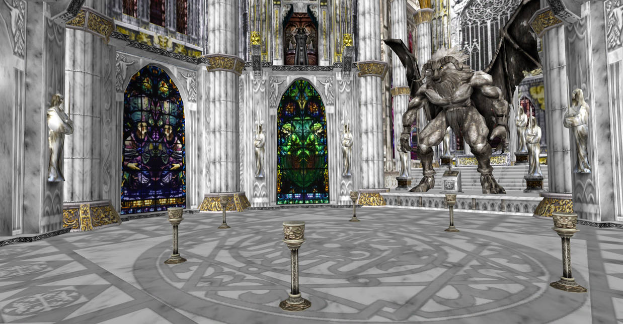 Castlevania: Judgment - Cathedral by Quake332 on DeviantArt