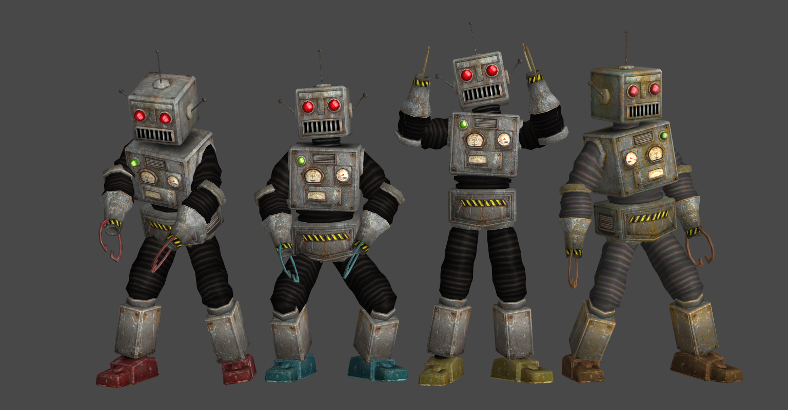 The Movies - Squarehead Robot by Quake332 on DeviantArt