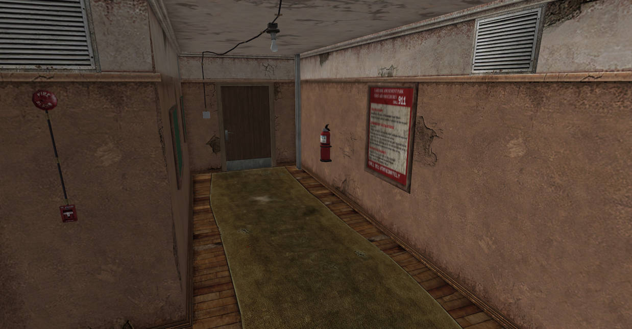 Silent Hill: SM(Wii) - Amusement park corridor by Quake332 on DeviantArt