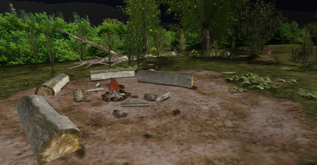 NeverEnd - Camping Fire in the Forest by Quake332 on DeviantArt
