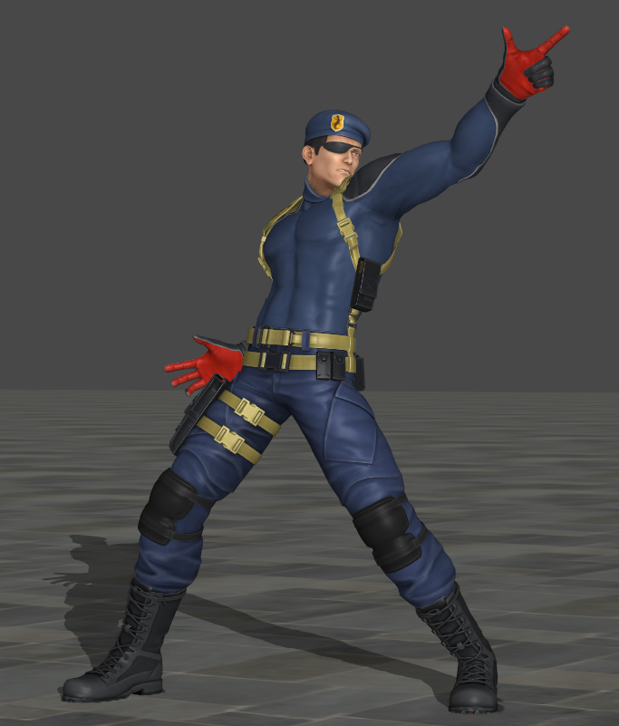 KOF XIV - Heidern pose animations by Quake332 on DeviantArt
