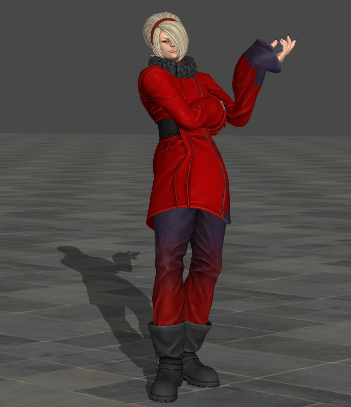 KOF XV - Ash pose animations + edited xps by Quake332 on DeviantArt