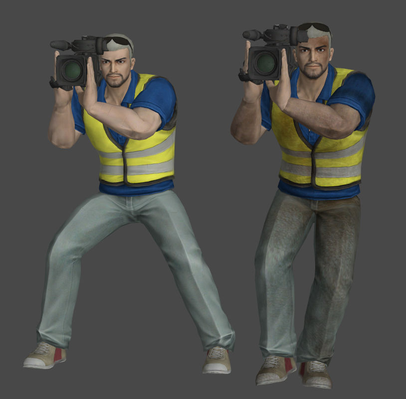 KOF XIV - Clemence Bellamy's cameraman+pose anims by Quake332 on DeviantArt