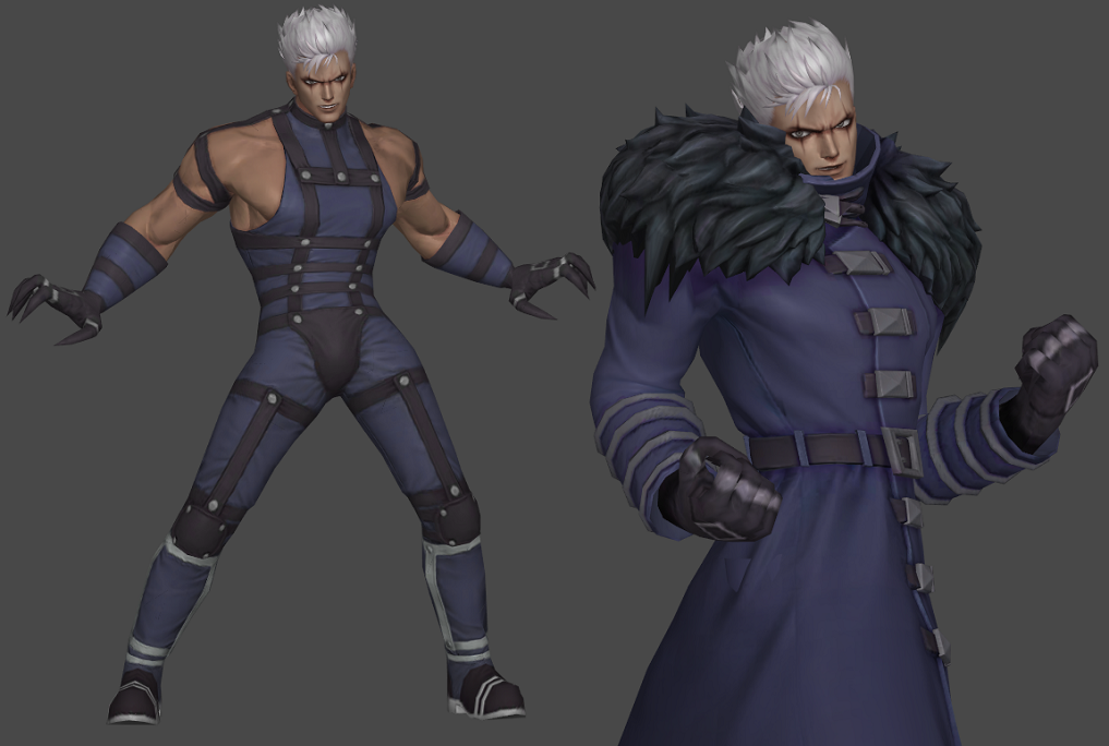 KOFAS - Krizalid + animations(Xps pose) by Quake332 on DeviantArt