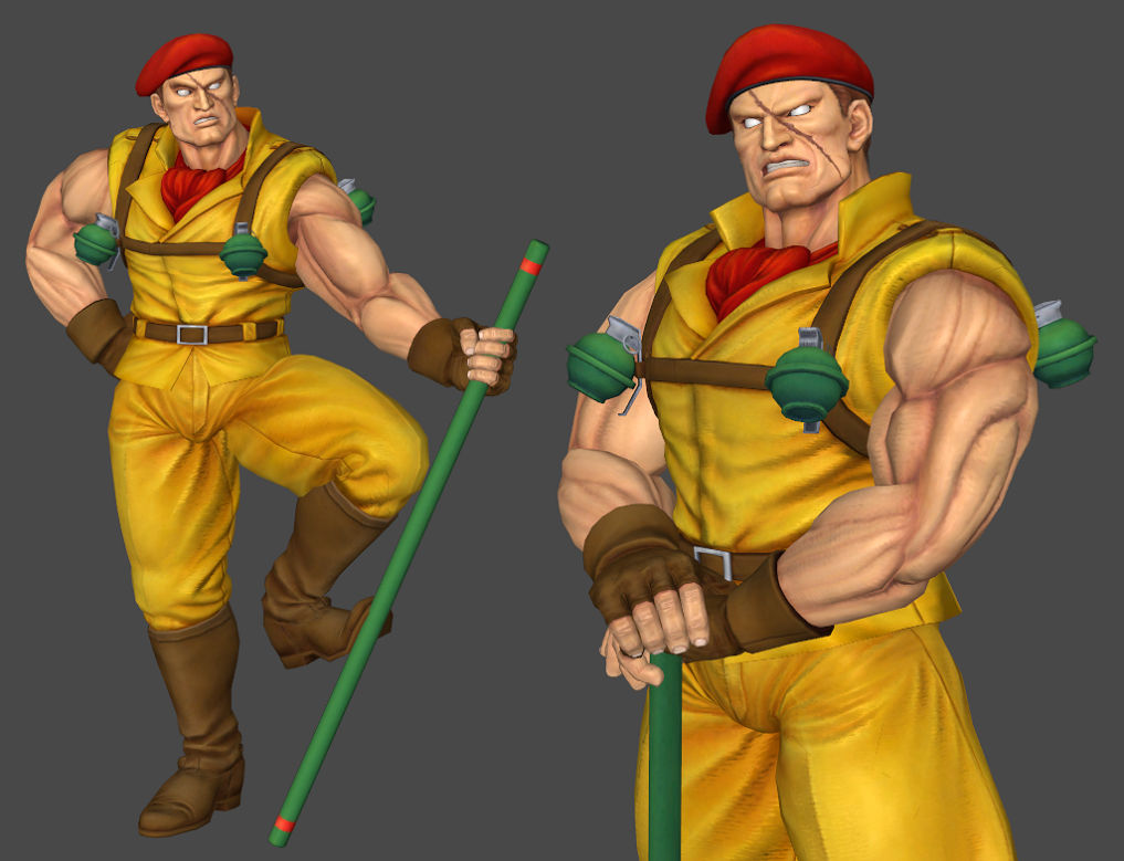 USFIV - Rolento + animations(Xps pose) by Quake332 on DeviantArt