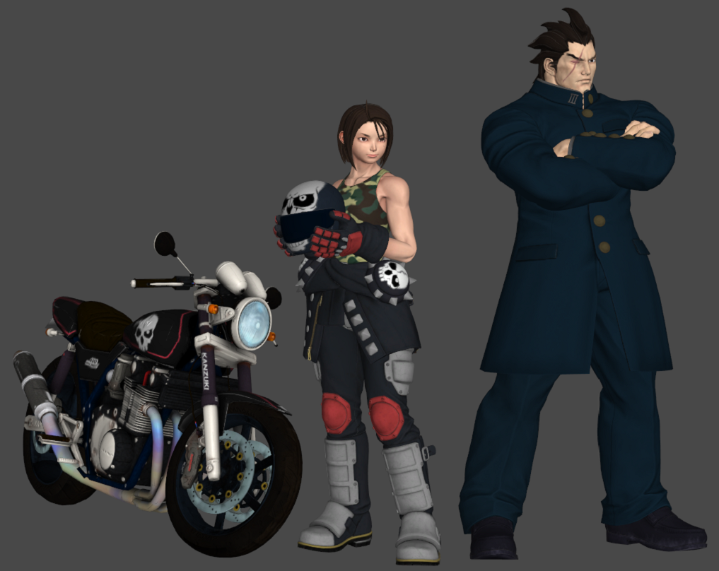 SFV - Akira Kazama + animations(Xps pose) by Quake332 on DeviantArt