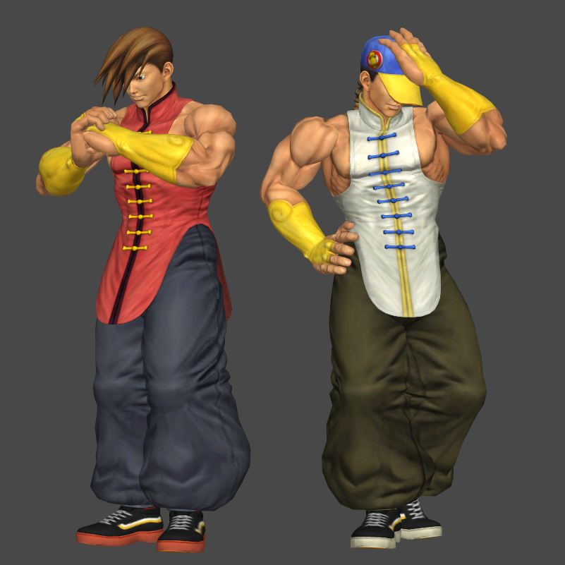 USFIV - Yang and Yun + animations(Xps pose) by Quake332 on DeviantArt