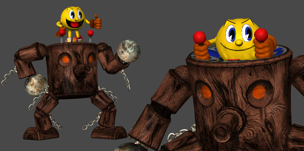 SFxT - Pac-Man + animations(Xps pose) by Quake332 on DeviantArt