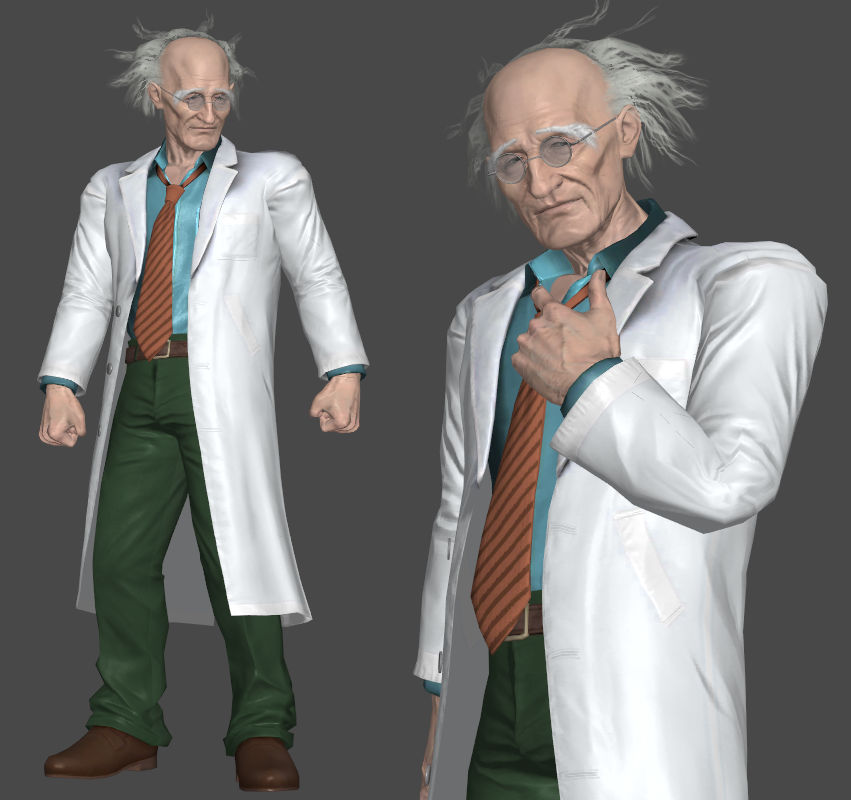 Tekken Tag Tournament 2 - Dr. G. Bosconovitch(P1) by Quake332 on DeviantArt