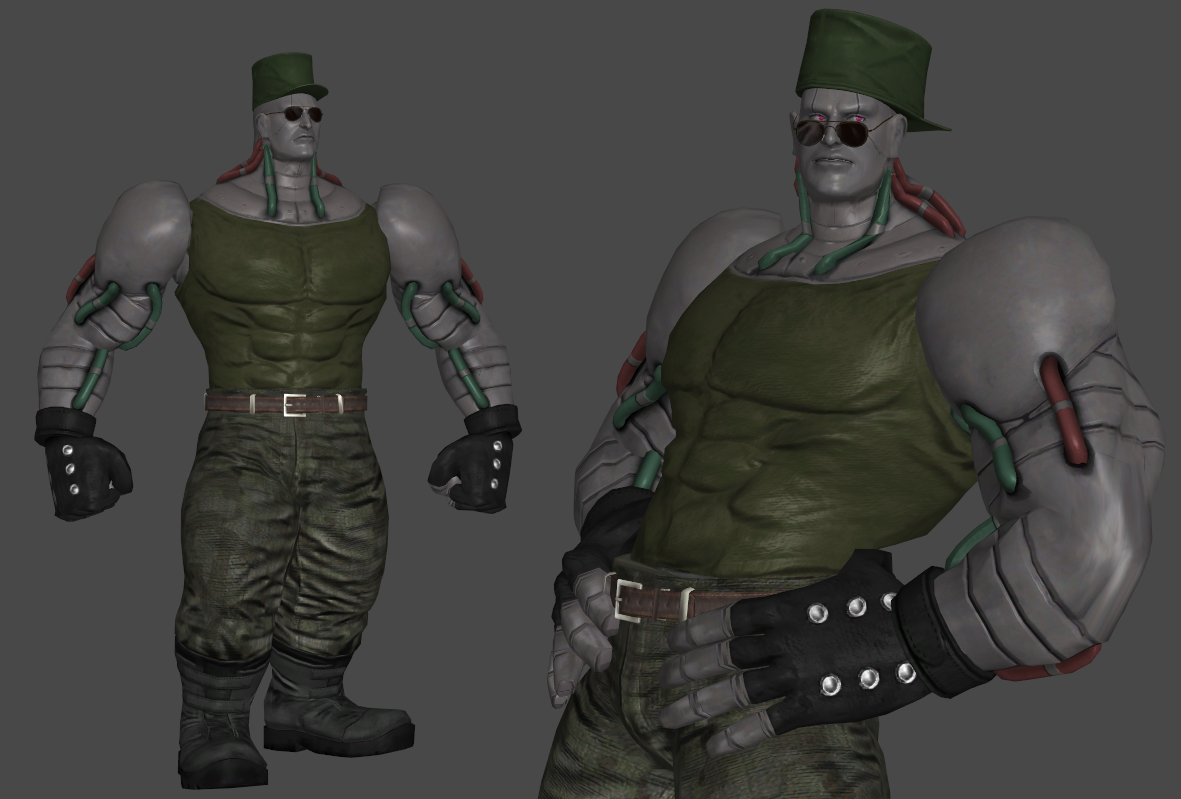 Tekken Tag Tournament 2 - Prototype Jack(P1) by Quake332 on DeviantArt
