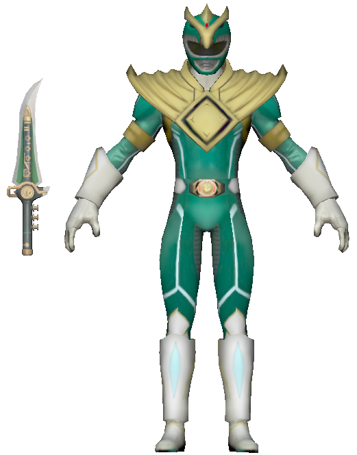 Mighty Morphin Green Ranger (BOOM! Comics).OBJ by uzu1995 on DeviantArt