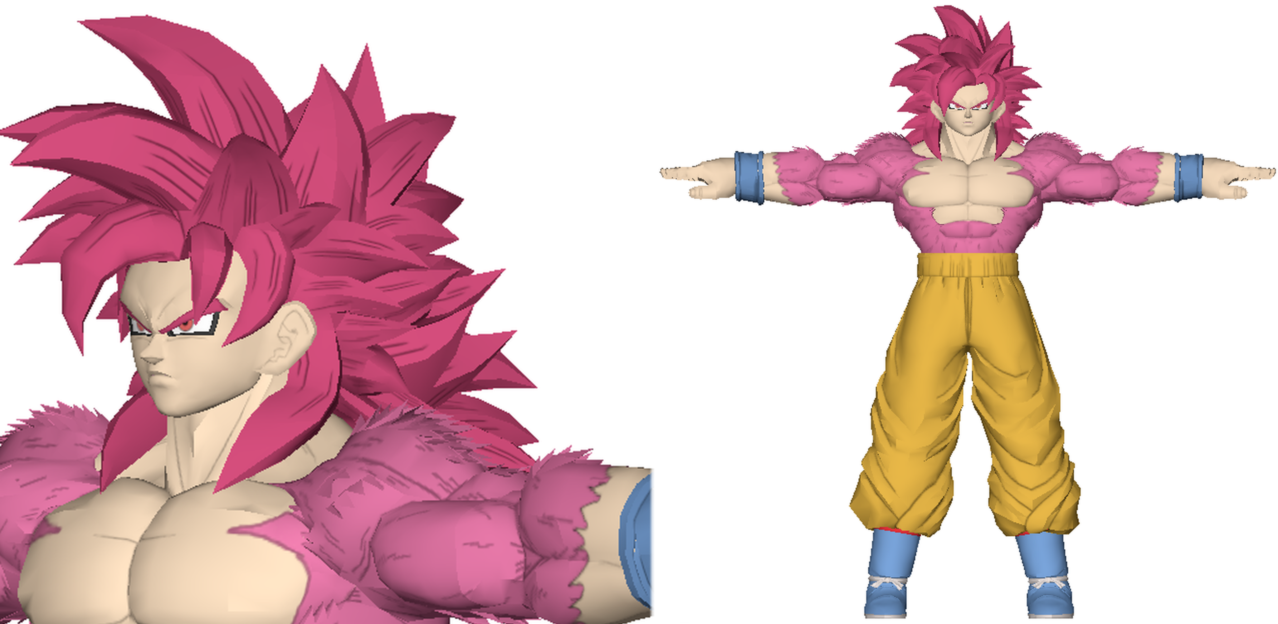 Son Goku (Super Saiyan 4) (Daima) by uzu1995 on DeviantArt