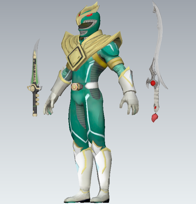 Mighty Morphin Green Ranger (BOOM! Comics) Updated by uzu1995 on DeviantArt