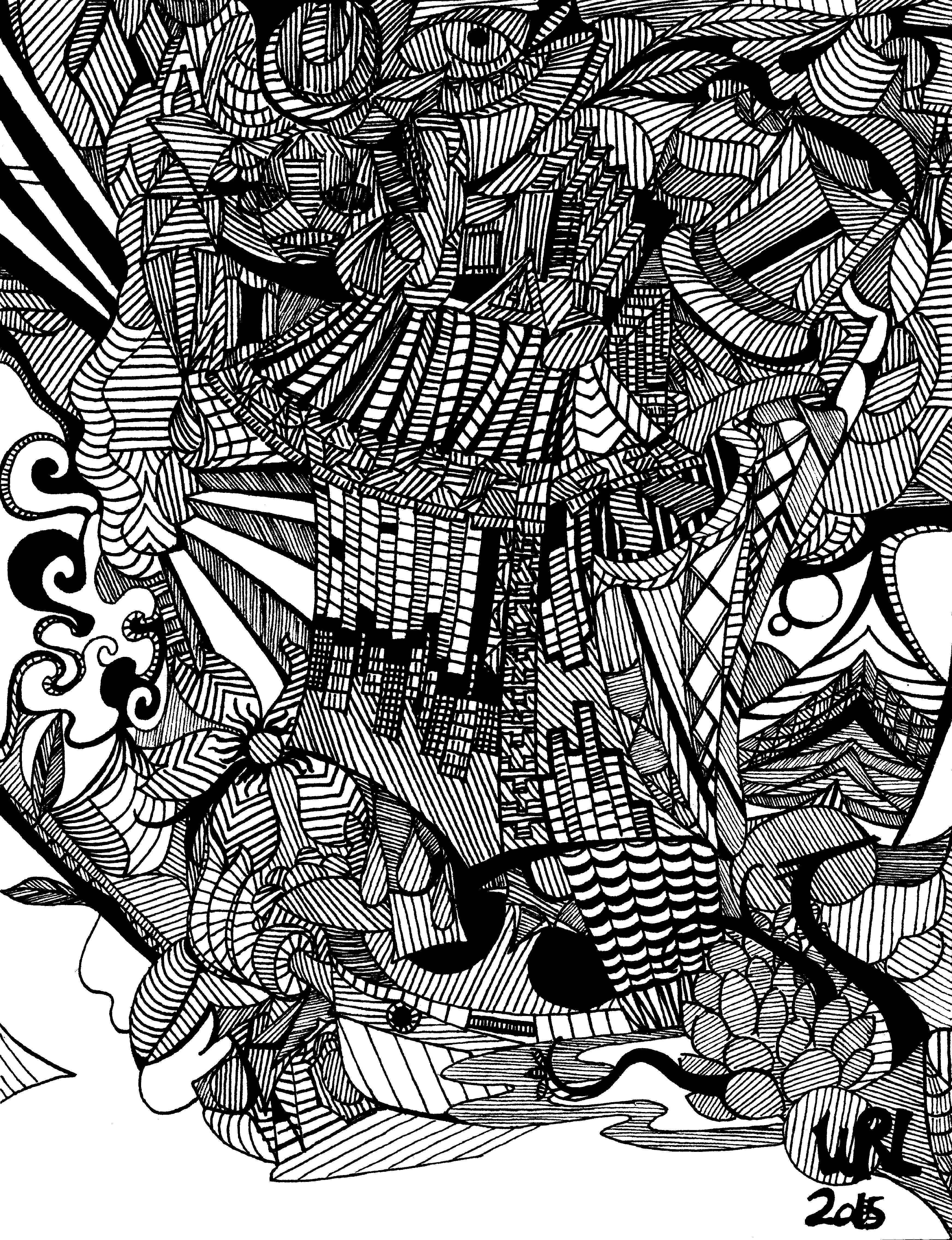 Abstract Pen And Ink Drawings Abstract Pen And Ink Drawings