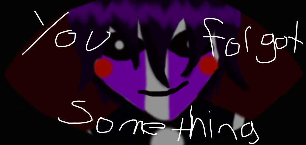 You Forgot Something by AnrolJokerCat on DeviantArt
