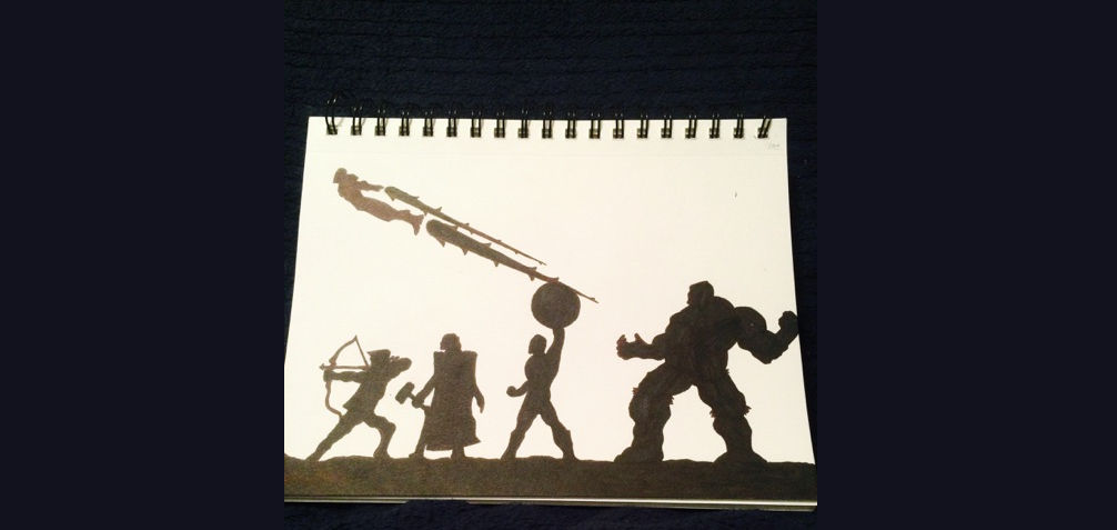 my ink Drawing 3 by smoshtae on DeviantArt