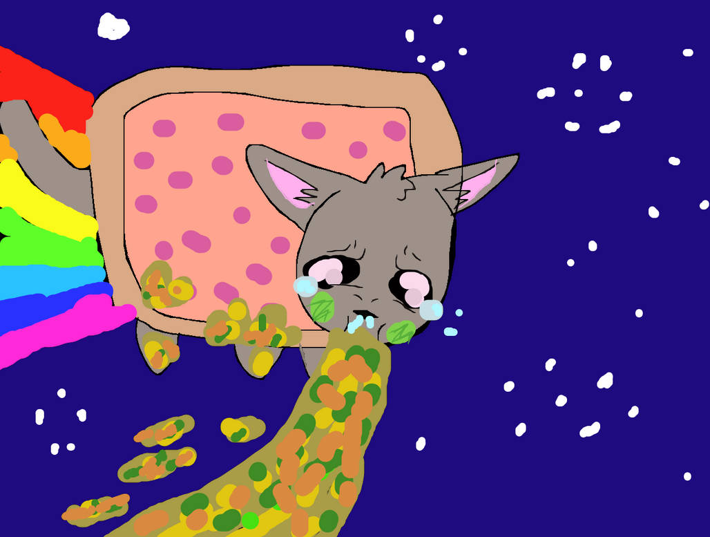 nayan cat barf by GreekGodApollosFart on DeviantArt