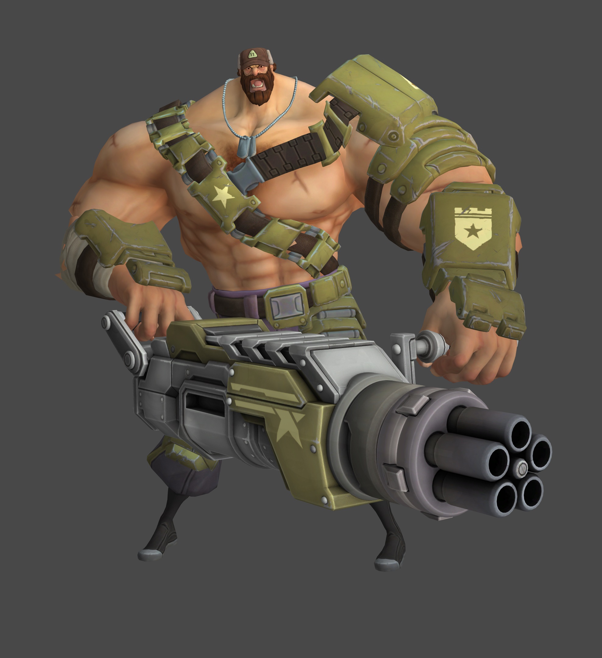 Battleborn - Montana For XPS by roodedude on DeviantArt