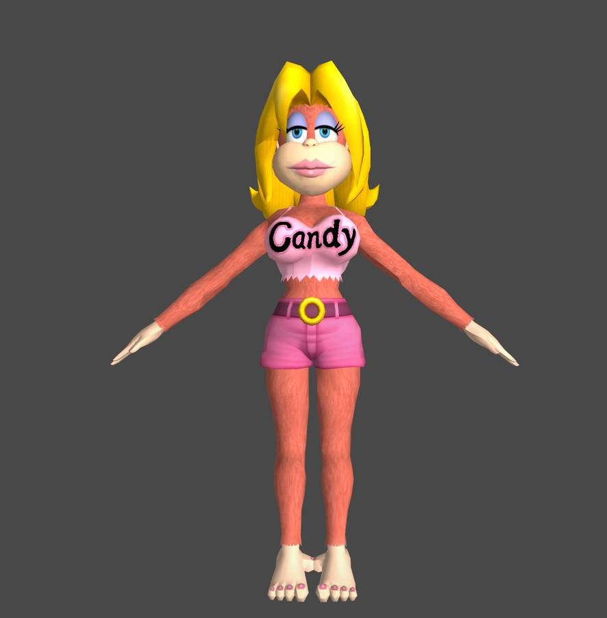Candy Kong by roodedude on DeviantArt
