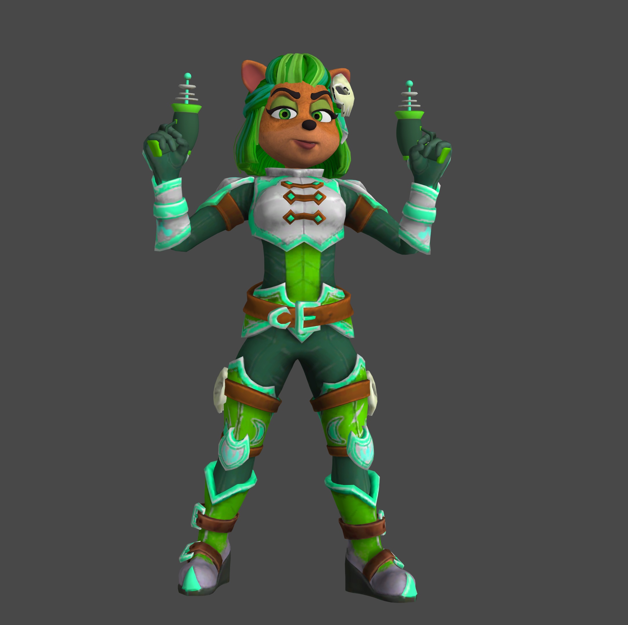 Crash Team Racing (NF) - Buccaneer Ami by roodedude on DeviantArt