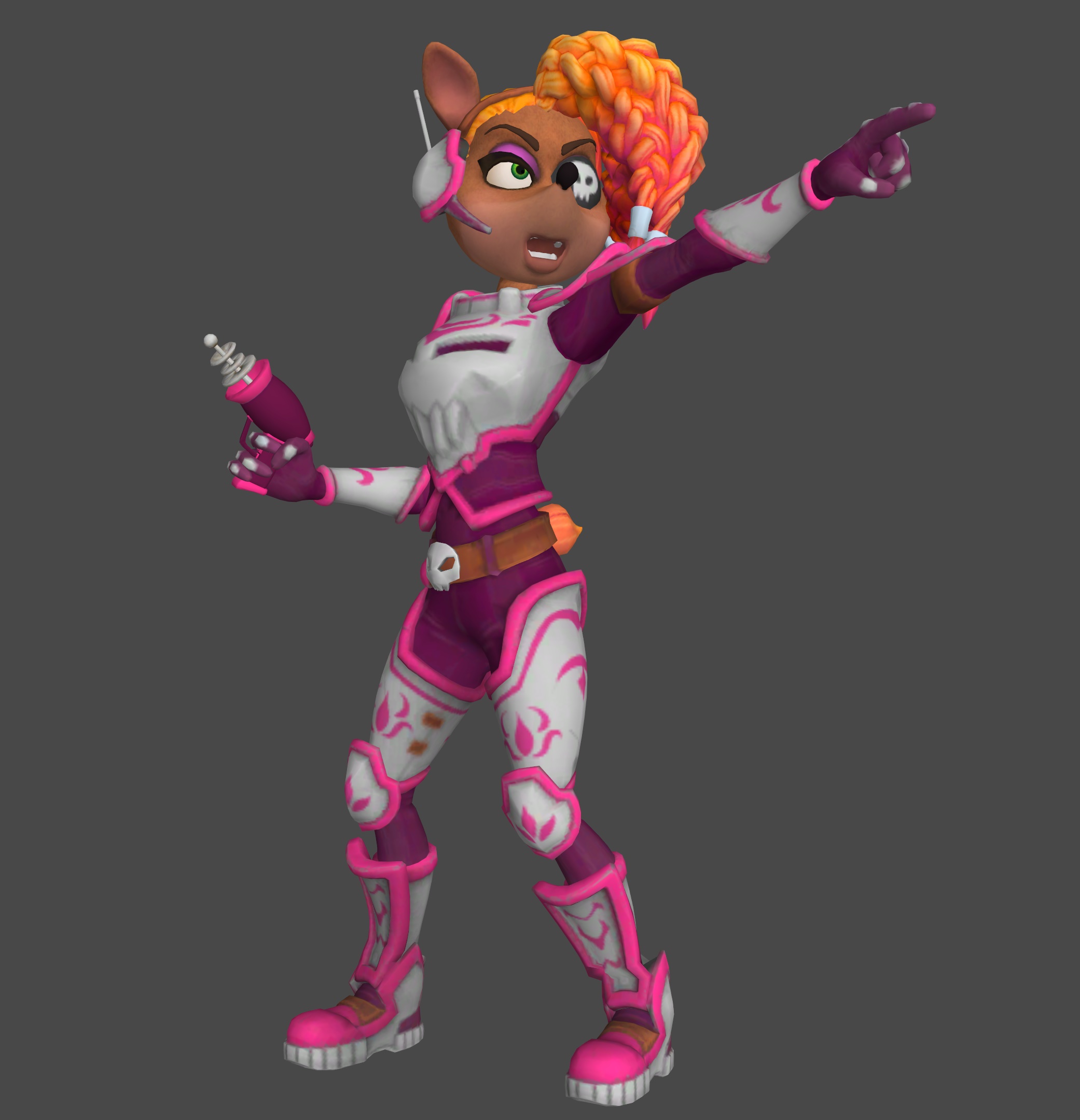 Crash Team Racing (NF) - Privateer Tawna by roodedude on DeviantArt