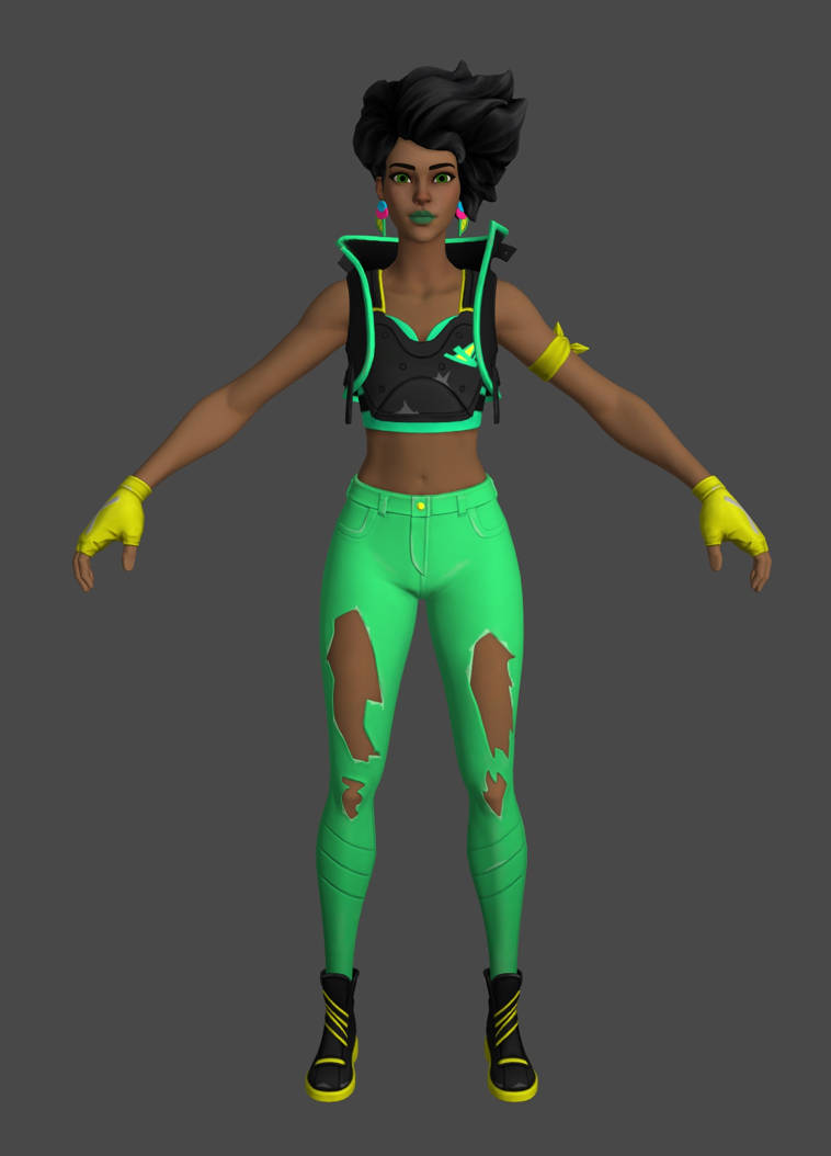 Fortnite - LimeLight For XPS by roodedude on DeviantArt