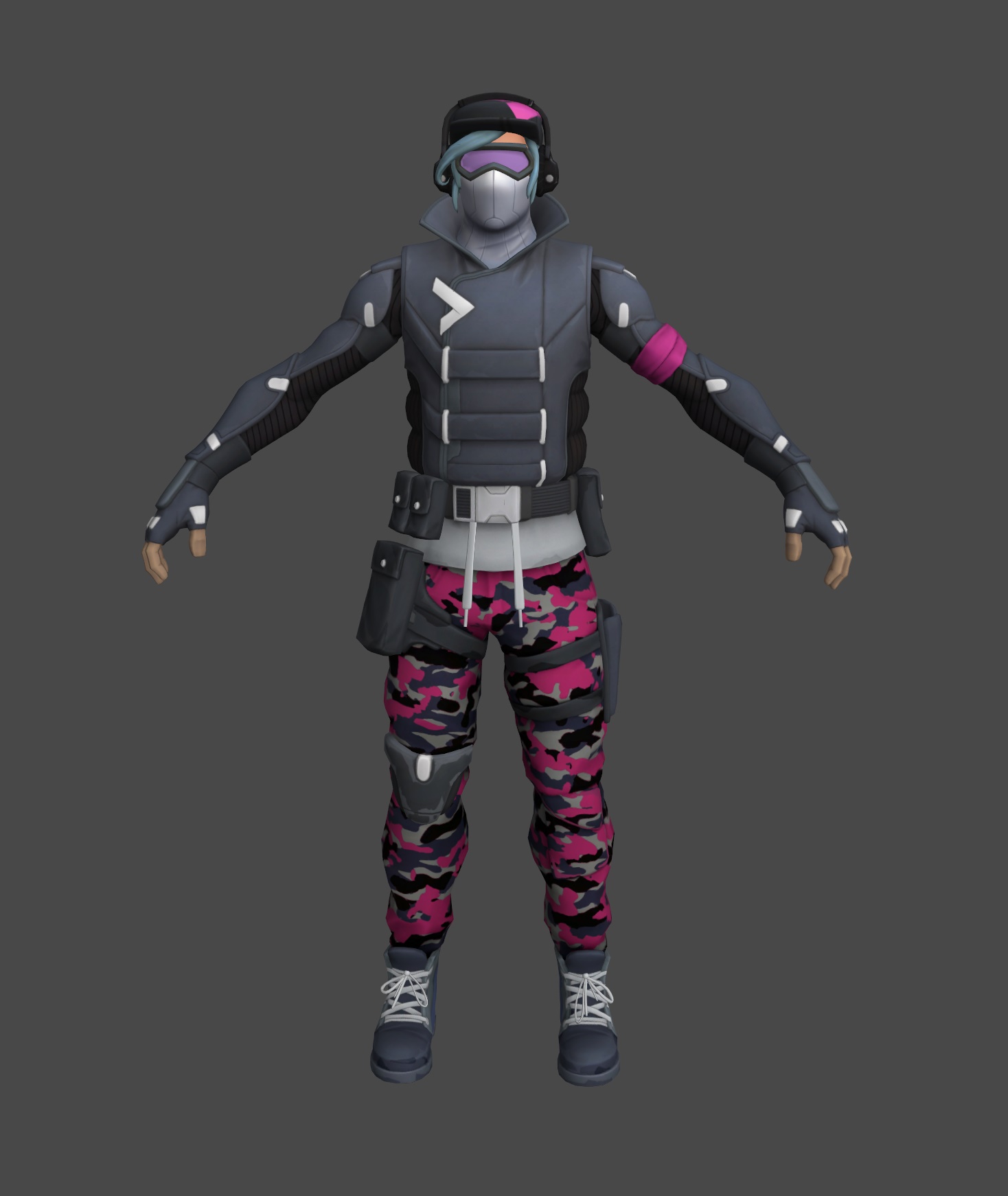 Fortnite - Gage For XPS by roodedude on DeviantArt